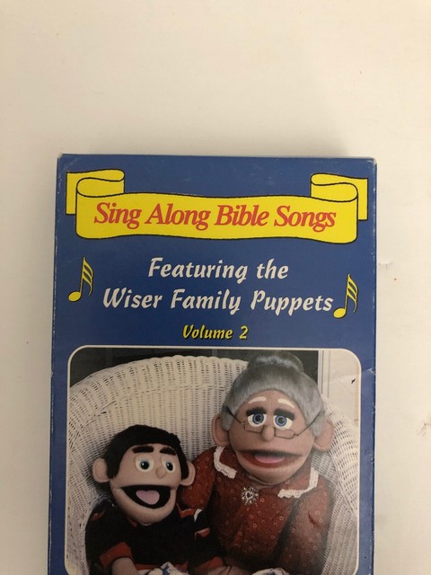Sing Along Bible Songs Featuring The Wiser Family Puppets Vol 2(vhs ...
