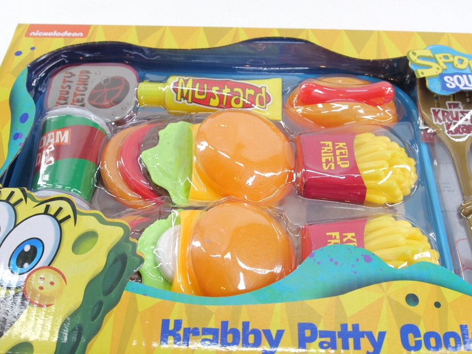 SpongeBob Squarepants Krabby Patty Cook Playset Krusty Krab Nickelodeon ...