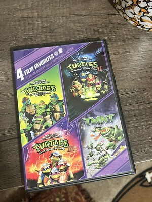 4 Film Collection: Teenage Mutant Ninja Turtles (DVD) | eBay