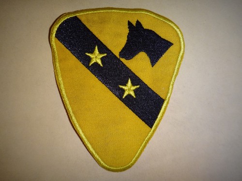 US Army 1st Cavalry Division COMMANDER And STAFF Patch | eBay
