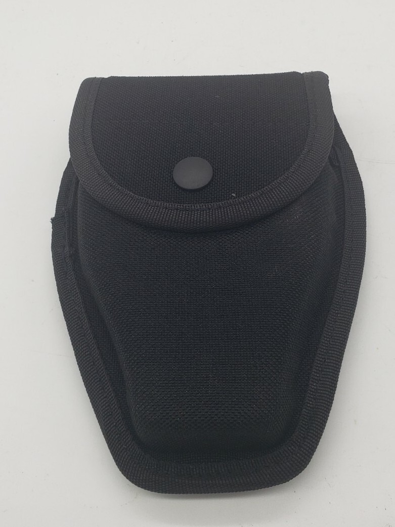 Voodoo Tactical Belt Handcuff Case Pouch Black Nylon Canvas | eBay