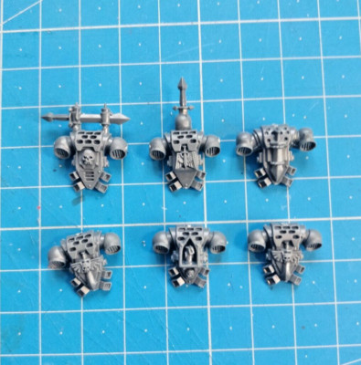 Dark Angels Veterans OOP Bits Backpacks Firstborn DA Company Space ...