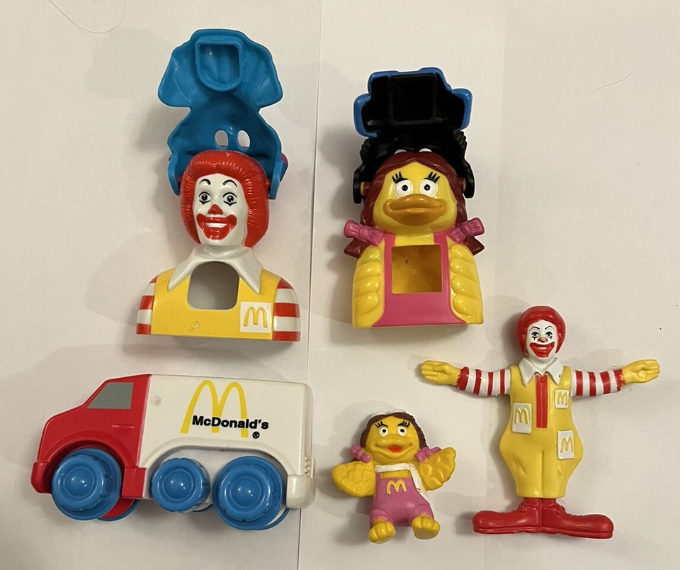 1985-1998 McDonald’s Toy Lot Various Figurines Halloween Ronald ...