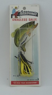 Hildebrandt 4SSN-BY 1/3 oz Snagless Sally Nickel blade Black and Yellow ...