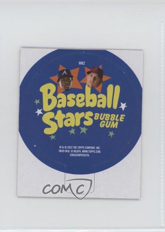 2022 Topps Heritage High Number 1973 Topps Candy Lids Javier Baez #HN2 ...