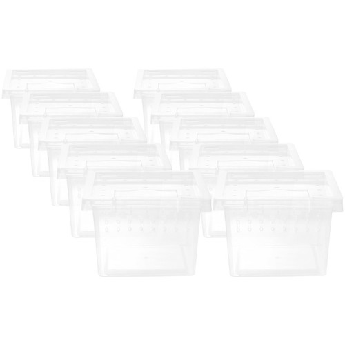12Pcs Portable Reptile Box For Snakes Lizards Frogs and Insects | eBay ...