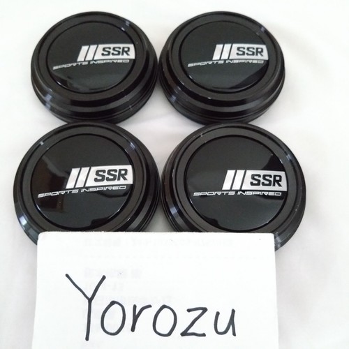 4x SSR Aluminum Center Cap Caps B-type Low Black for GT X01 X02 X03 X04 ...
