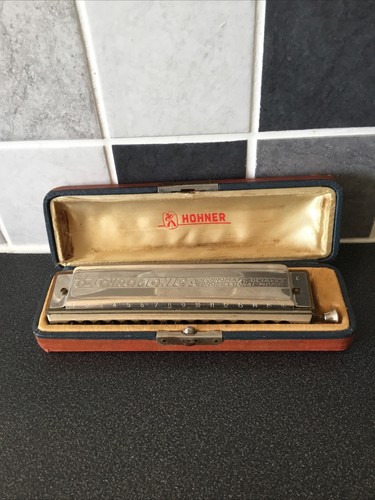 Hohner "64 Chromonica" Model 280C 16-hole chromatic harmonica in the ...