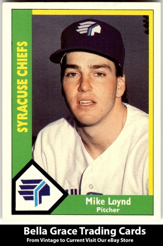 1990 CMC Syracuse Chiefs Mike Loynd #6 Syracuse Chiefs MLB Baseball | eBay