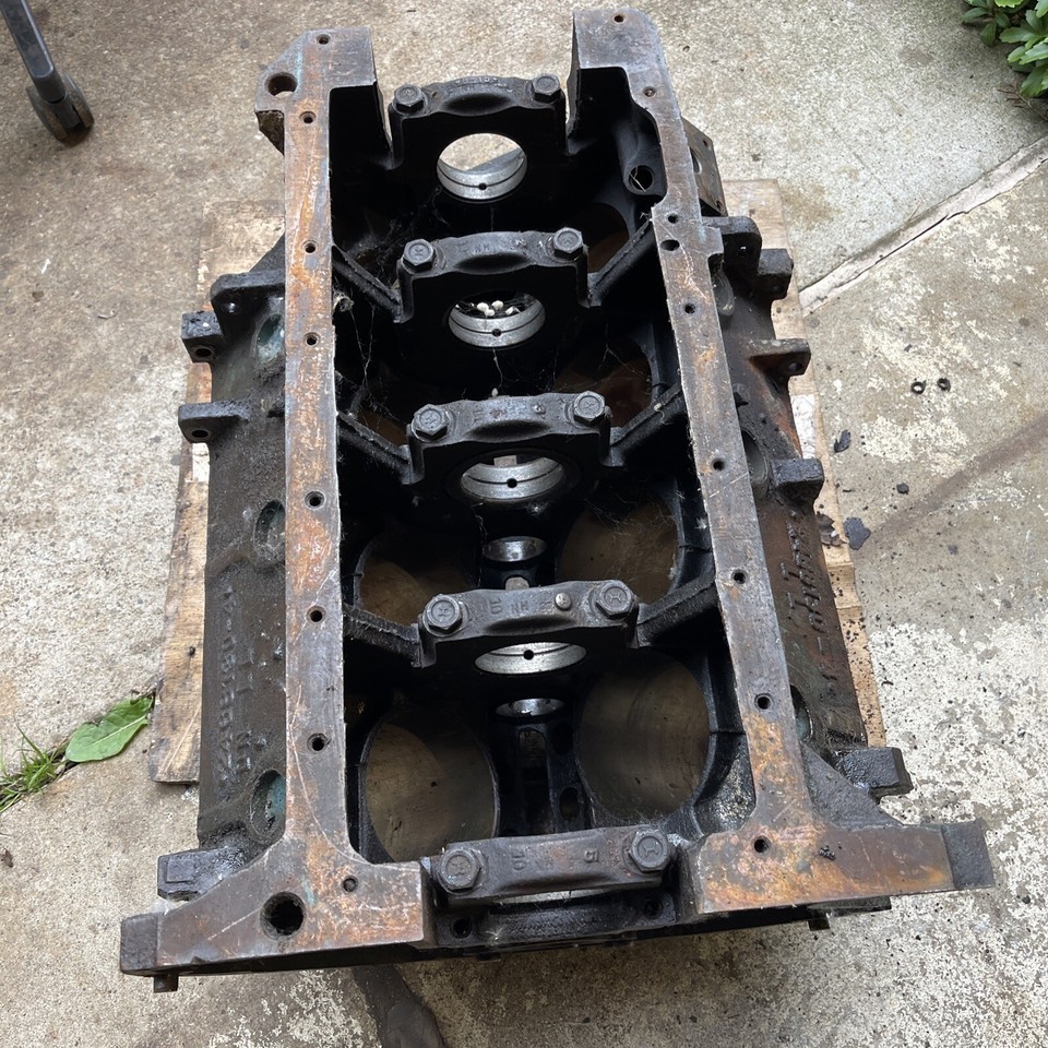 1965 OEM Original 383 Bare Engine Block Mopar Chrysler Dodge Plymouth ...