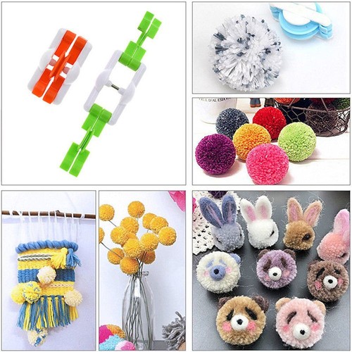 Hand Kits Needle Craft Fluff Ball Weaver Tool Wool Knitting Pompom ...