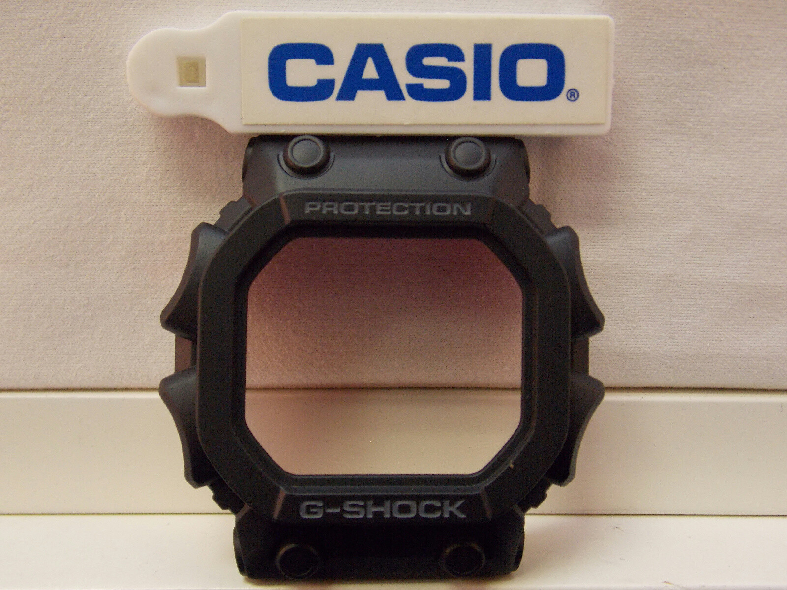 Casio Watch Parts GX-56 & GXW-56 Bezel/Shell Black w/Red Push Pads ...