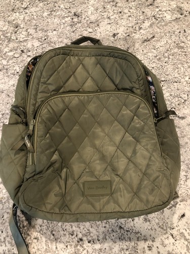 vera bradley backpack green - Gem