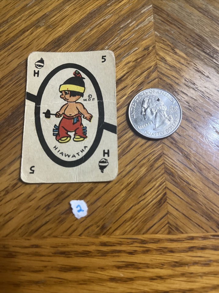 Mini 1950 WDP Walt Disney Productions Mickey Mouse Canasta Card ...