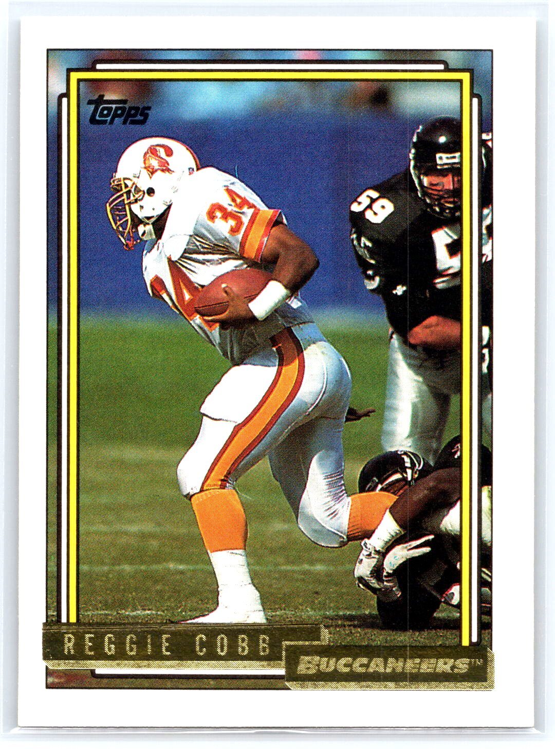 1992 Topps #221 Reggie Cobb Gold | eBay