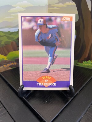 1989 Score Tim Burke #228 Baseball Card | eBay
