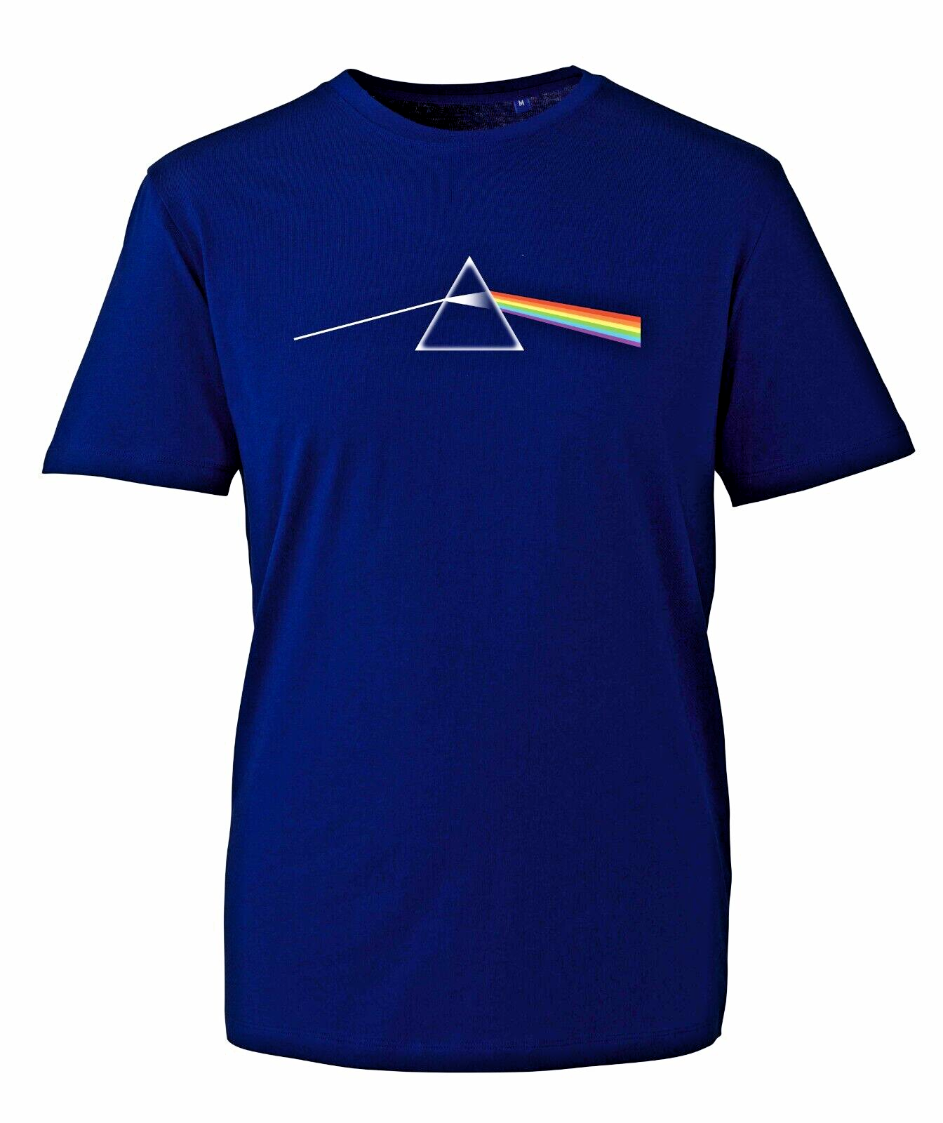 Dark Side t shirt Prisim Style DSOM Pink Floyd Fan Rock RTear neck logo ...