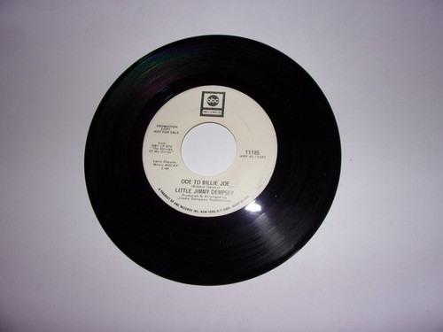 Little Jimmy Dempsey: Ode To Billie Joe / My Song / 45 Rpm Promo / 1969 ...