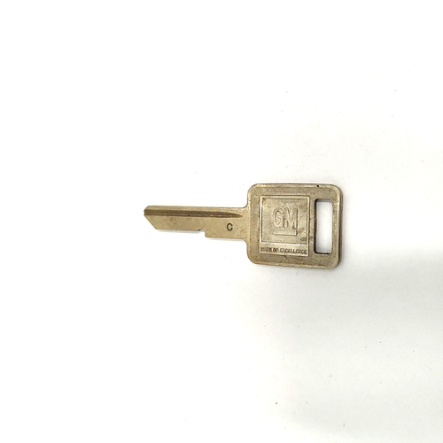 1972 & 1980 C3 Corvette Rectangular 'C' Key Blank NOS GM # 1154604 | eBay
