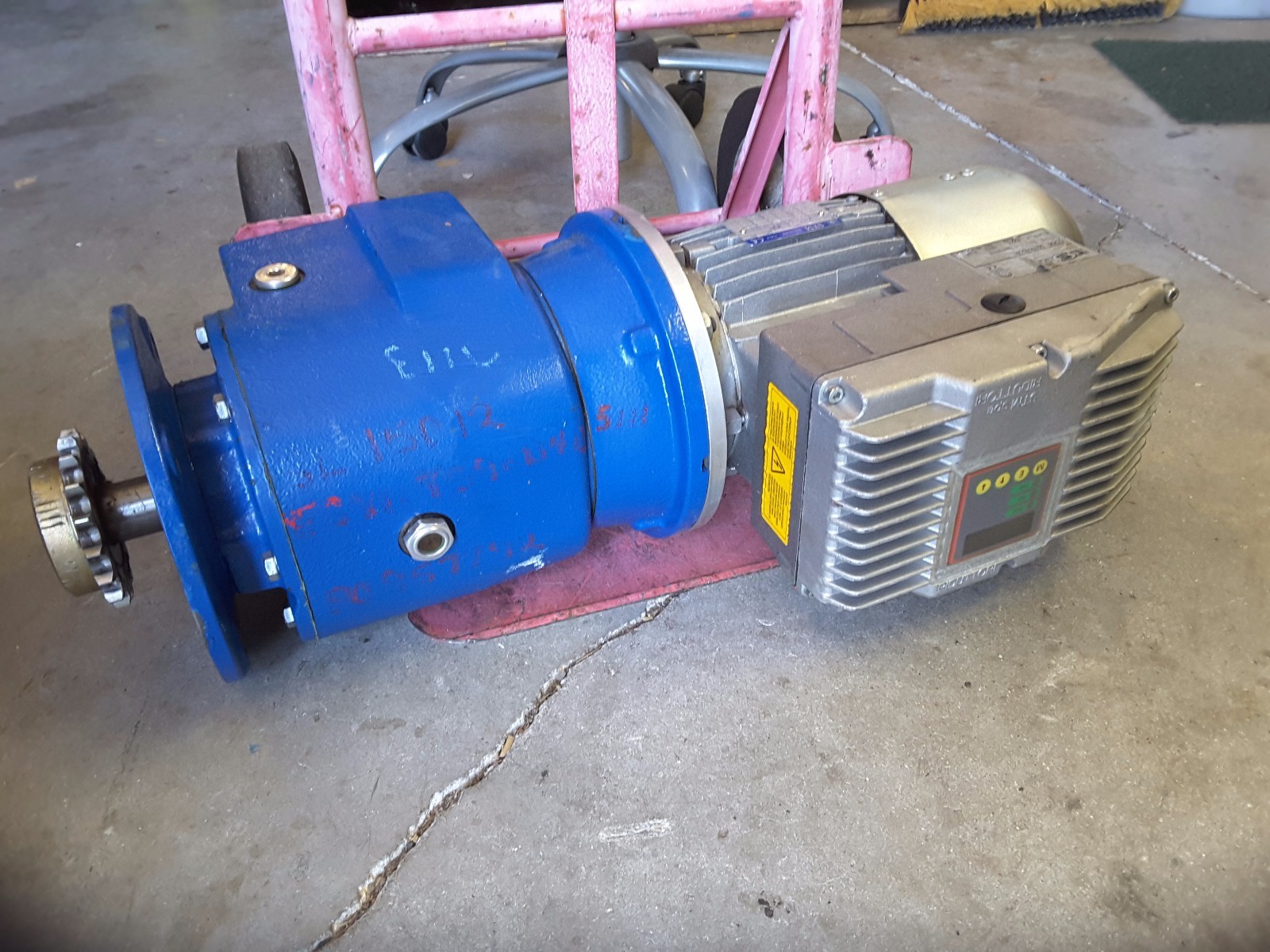 RIDUTTORI STM IE80B4 1HP MOTOR ESV ELECTRONIC SPEED VARIATOR ...