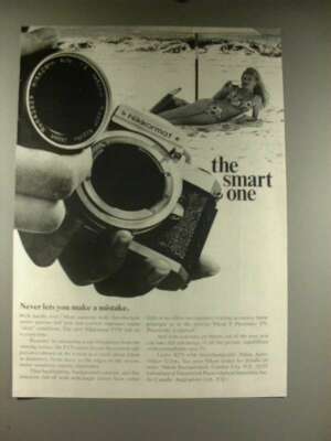 1968 Nikon Nikkormat FTN Camera Ad - The Smart One | eBay