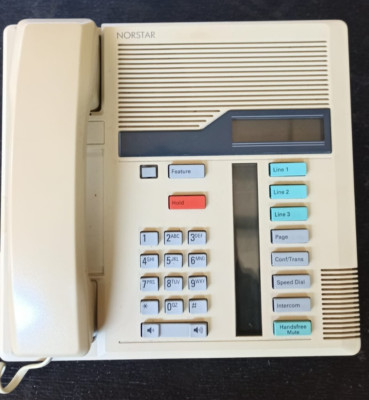 Bundle of 2 Office Phones - Nortel Norstar M7208 and Nortel Norstar ...