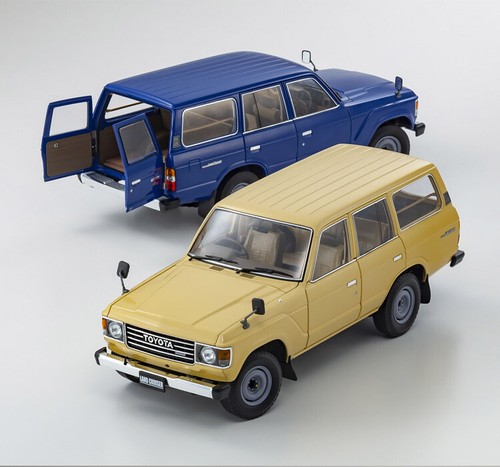 1/18 Toyota Land Cruiser 60 LC60 KYOSHO Diecast SUV Car Model Toys ...