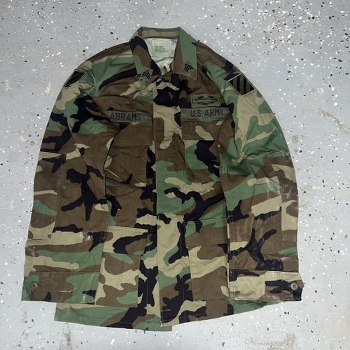 M81 Woodland Camo Jacket CIB Infantry Patched | eBay