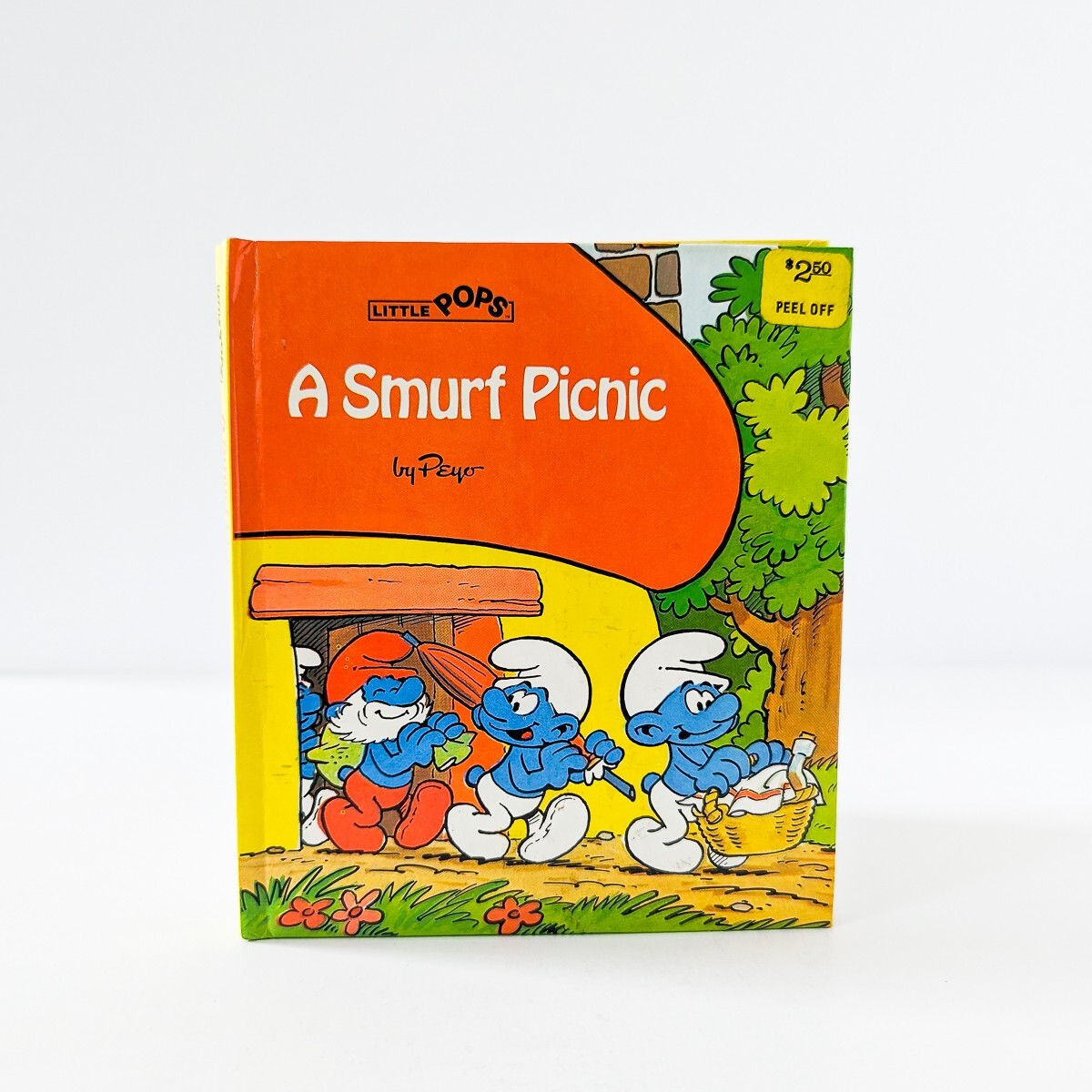 A SMURF PICNIC (Little Pops) Pop Up Book By Peyo - LIKE NEW - 1982 1st ...