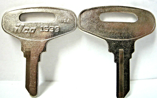 Lot of 2 Ilco 1539 Key Blanks for Kubota "B" Tractor-New Uncut Keys | eBay
