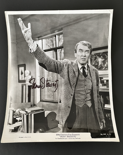 JAMES "JIMMY" STEWART Signed / Autographed Vintage Photo JSA (COA ...