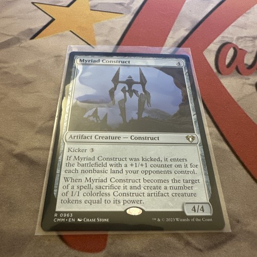 MTG Myriad Construct Commander Masters 0963 Regular Rare | eBay