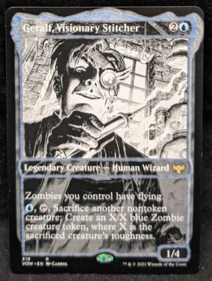 Geralf, Visionary Stitcher - MTG Magic - Innistrad: Crimson Vow ...