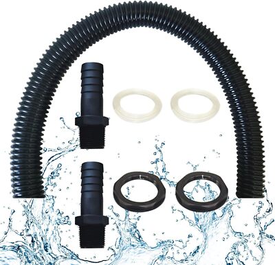 Water Butt Connector Pipe Link Kit, Connect 2 Rain Tanks Together All ...