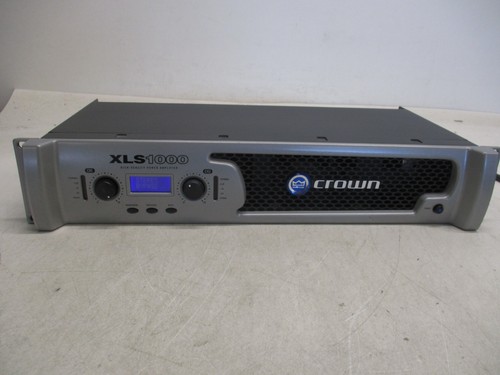 Crown XLS1000 High-Density Power Amplifier | eBay