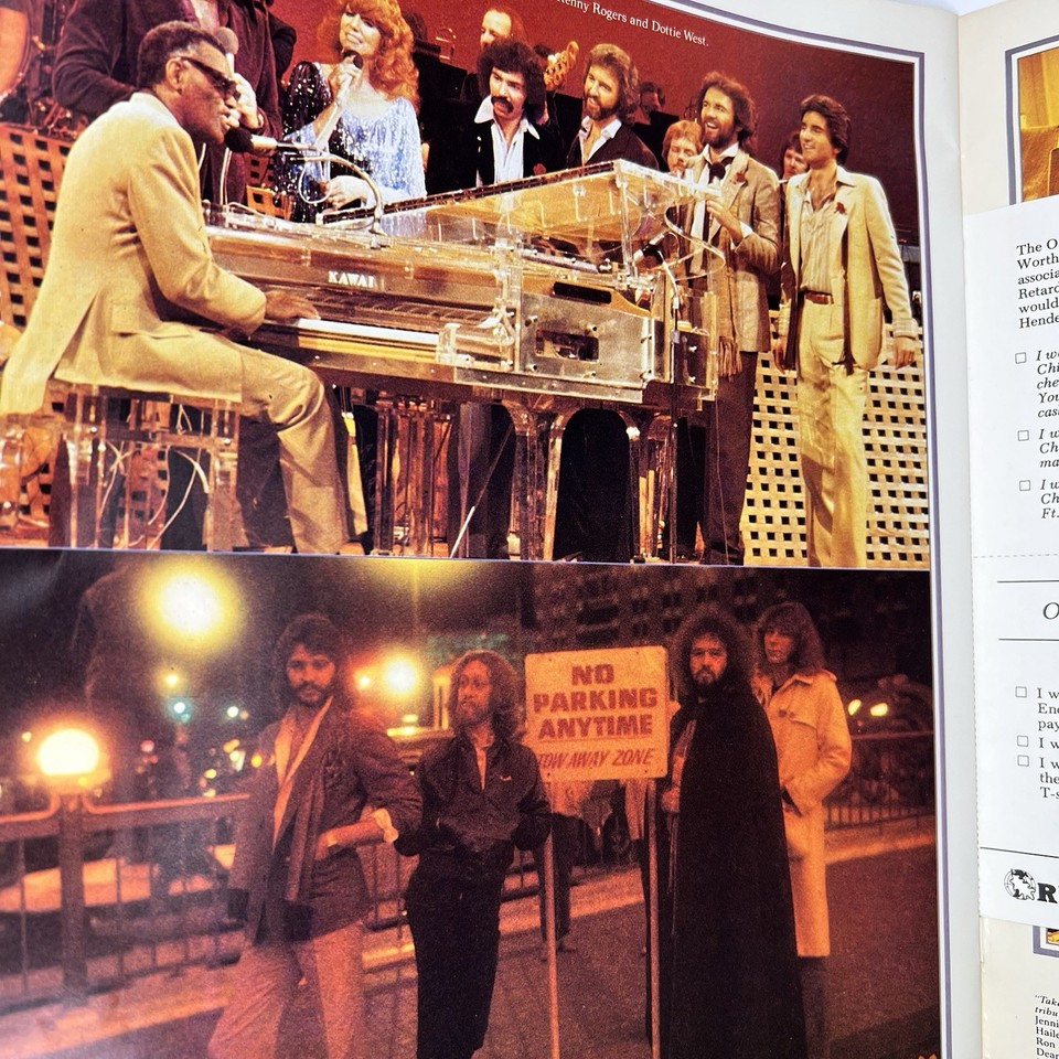 VTG 1981 The Oak Ridge Boys MCA Records Oversize Fan Photo Tour Book ...