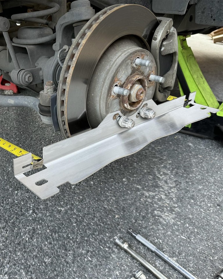 Wheel Alignment Tool Toe Plates Accurate Measurements with 2 Tape ...