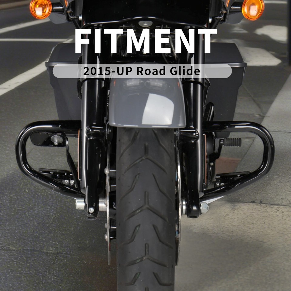 Road Glide Engine Guard Crash Bar for 2015-2023 Harley FLTR FLTRXS | eBay