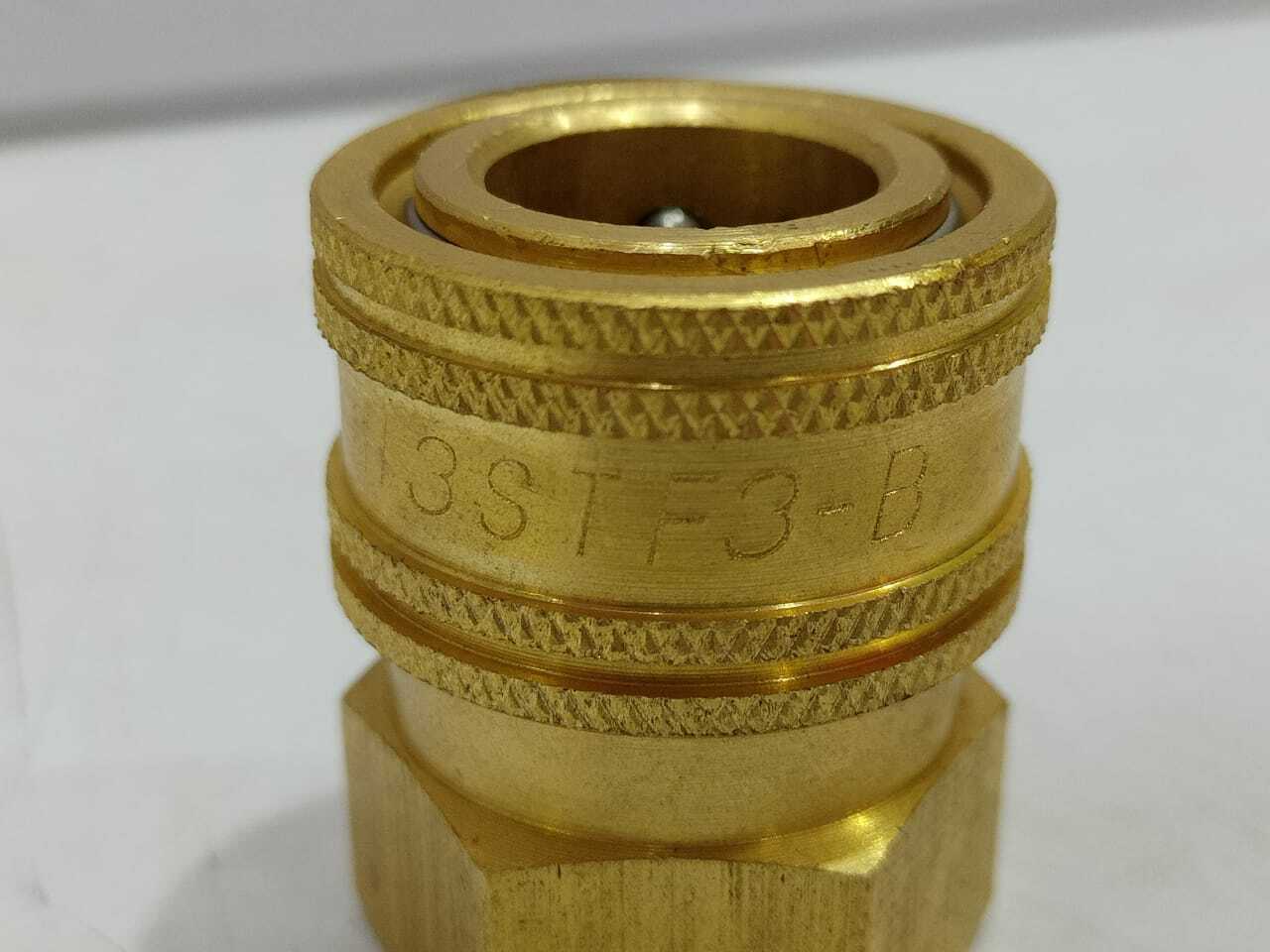 Breco 3STF3-B Connector Hose 3/8 Inch Female x Female Quick Connect 3 ...