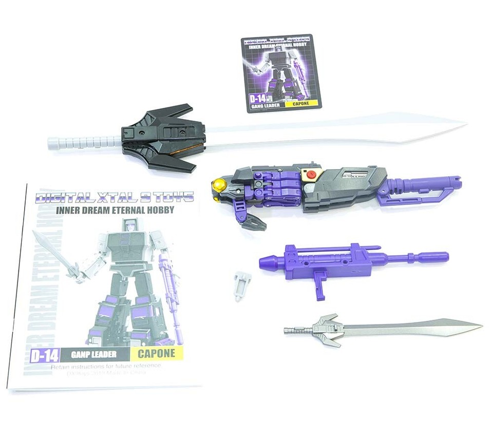 Digital Xtal9 toys DX9 D14 Menasor Motormaster with Trailer G1 Action ...