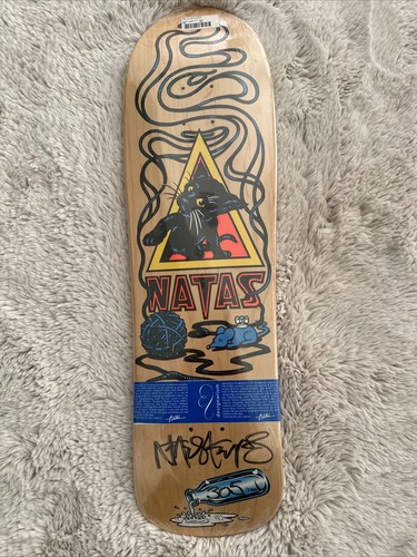 NATAS KAUPAS skateboard NOS 80's Kitten Reissue SIGNED limited to 750 ...