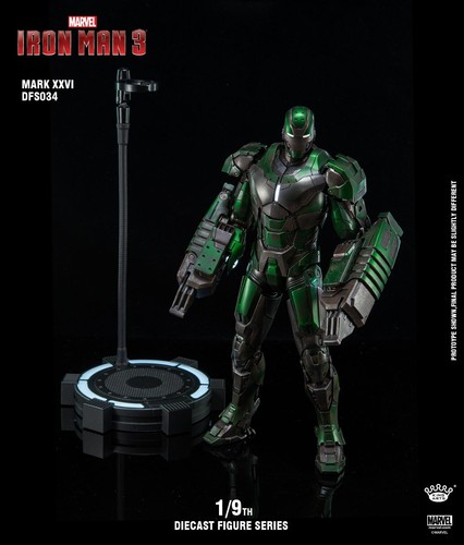 KING ARTS :DFS034 Gamma Iron Man MK26 Makr26 1/9 Scale Action Figure ...