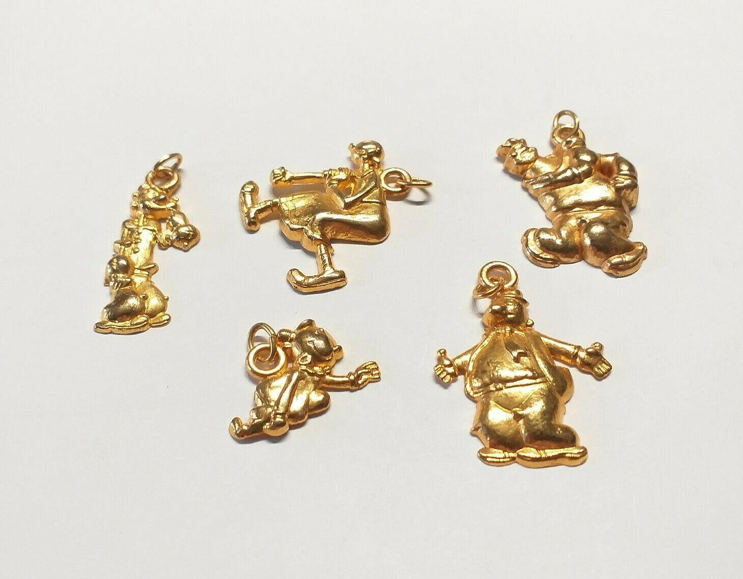 Série complète de Fèves POPEYE Métal doré 1993 * 103.165 | eBay