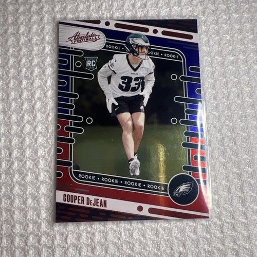 2024 PANINI ABSOLUTE HOLIDAY COOPER DEJEAN #140 RED BLUE Football ...