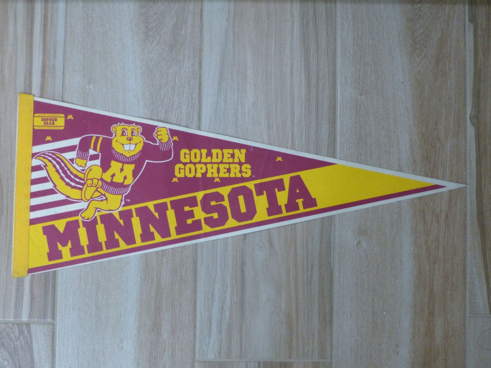 PENNANT VINTAGE FELT MINNESOTA GOLDEN GOPHERS VERY RARE FULL SIZE | eBay