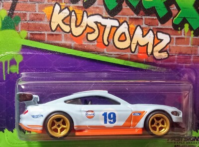 Hot Wheels Custom 2014 Mustang ..GULF ..Real Riders Zgrafx Kustomz | eBay