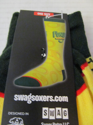 Swag Funyuns Socks, Yellow, One Size | eBay