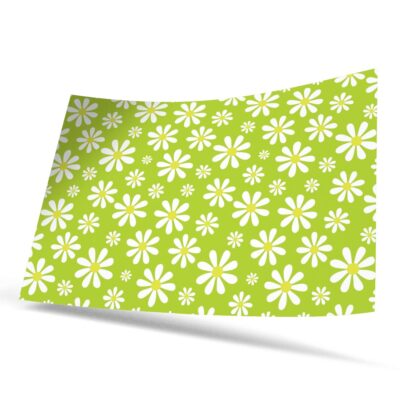 Poster A1 Green Daisy Pattern Flowers Girls #170260 | eBay