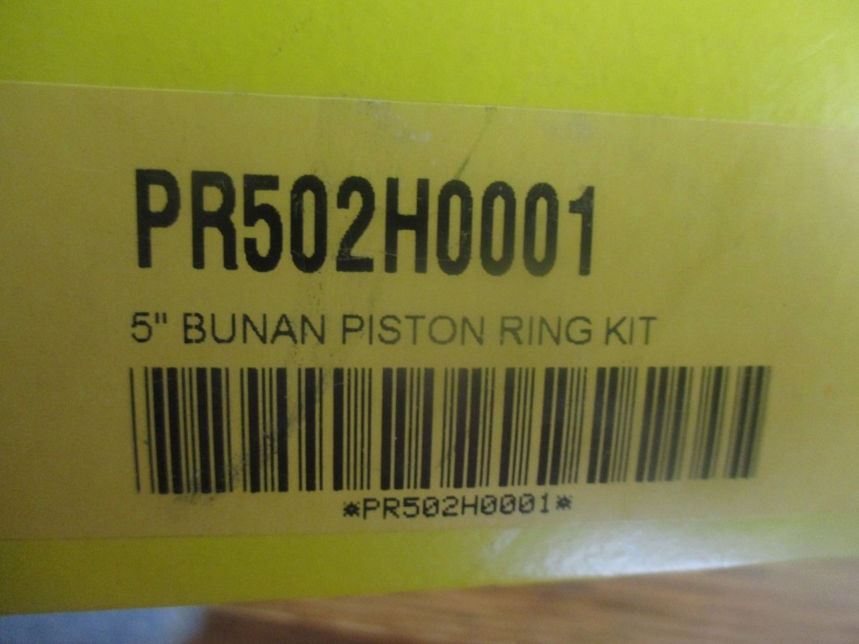 Parker Model: PR502H0001. 5" Bunan Piston Ring Kit. New Old Stock | eBay