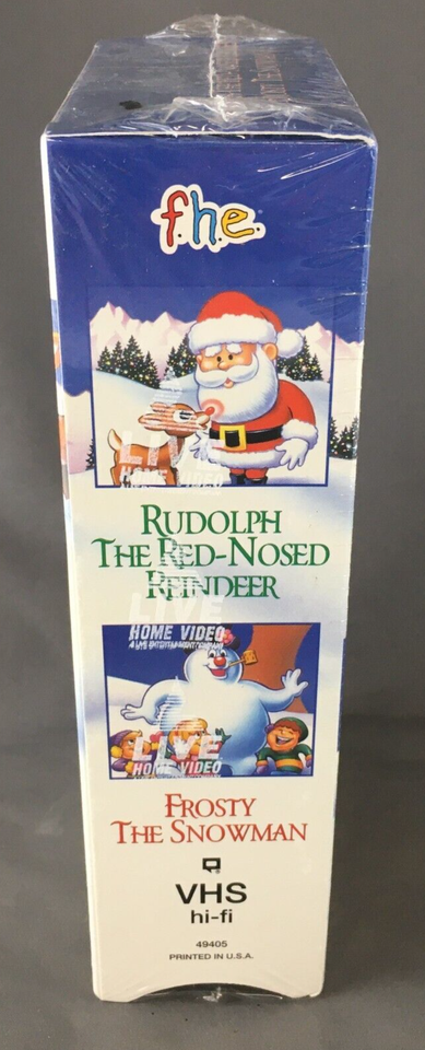 Golden Books Family Entertainment - 2 VHS Set - Rudolph & Frosty the ...
